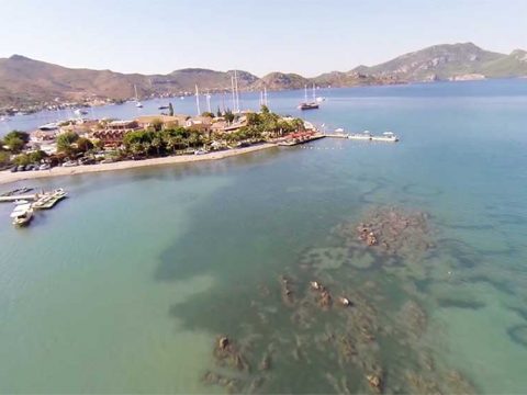 Maps Of Villages Along The Bozburun Peninsula in Turkey